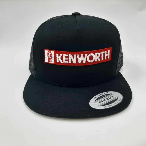 thepatriotspride.com | Accessories | Kenworth Embroidered Patch Trucker ...